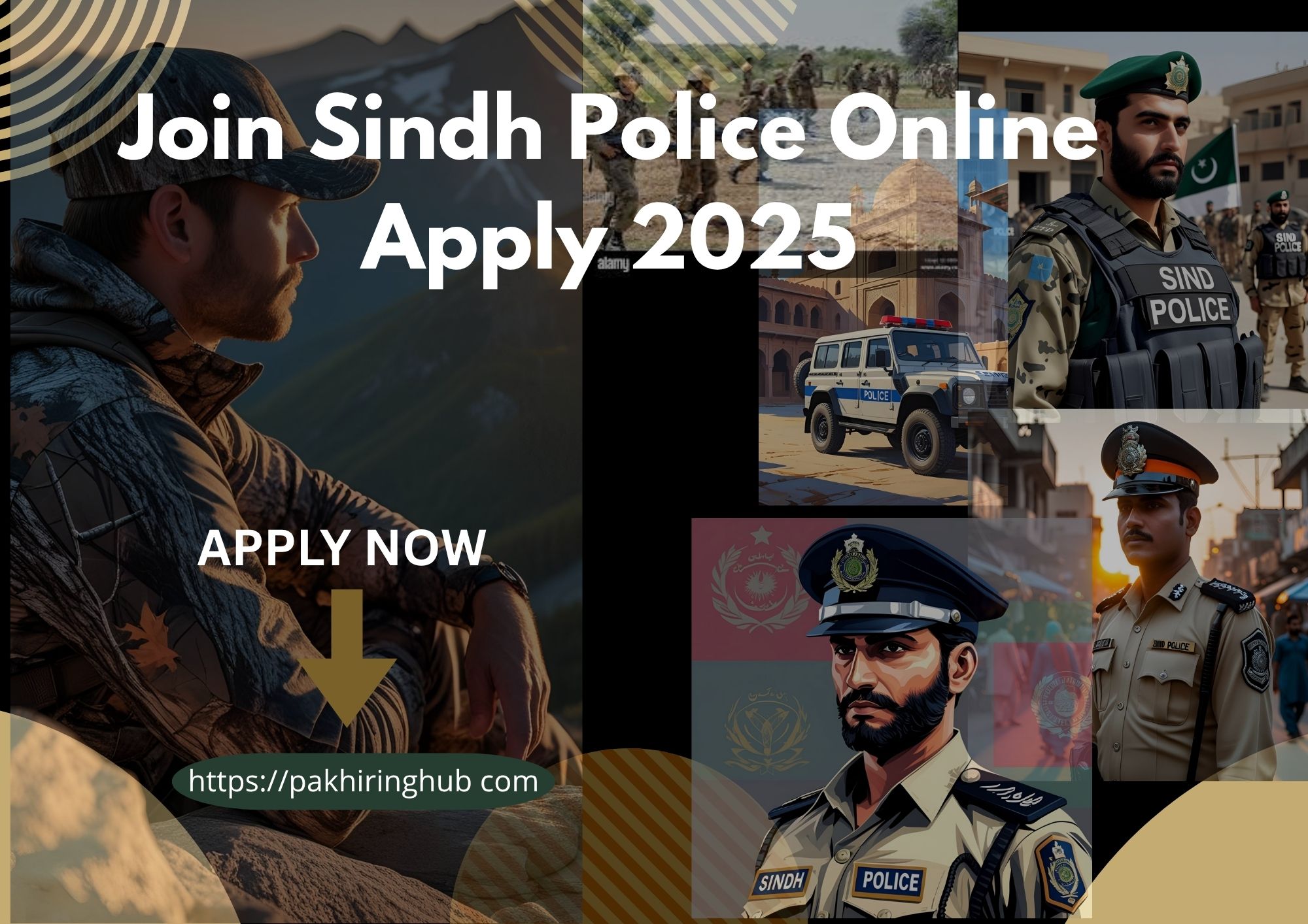 Join Sindh Police Online Apply 2025 - pakhiringhub.com